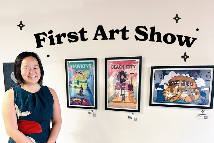 My First Art Show – Michaela Made