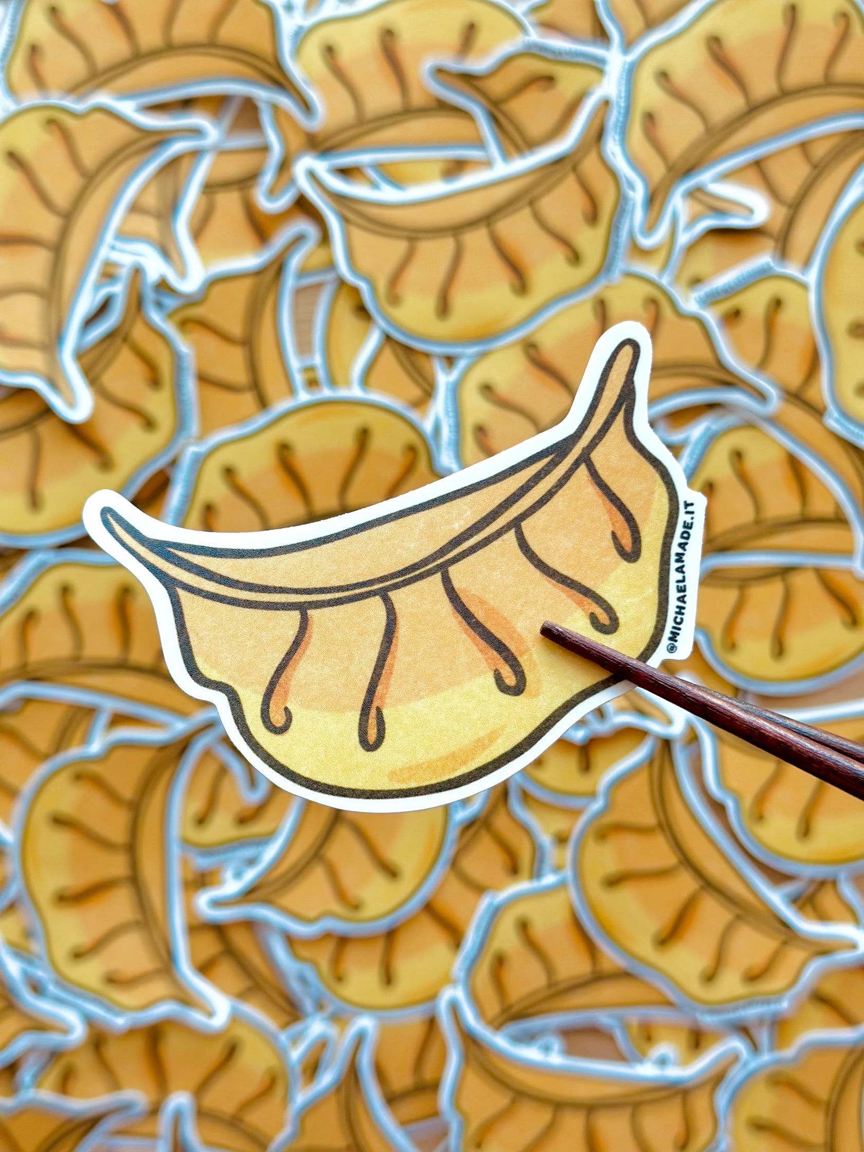 Dumpling Sticker – Michaela Made