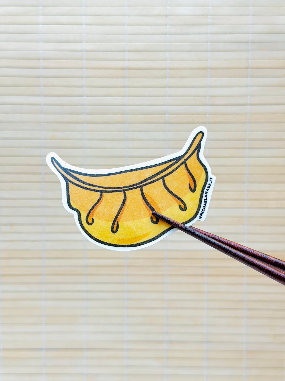 Dumpling Sticker – Michaela Made