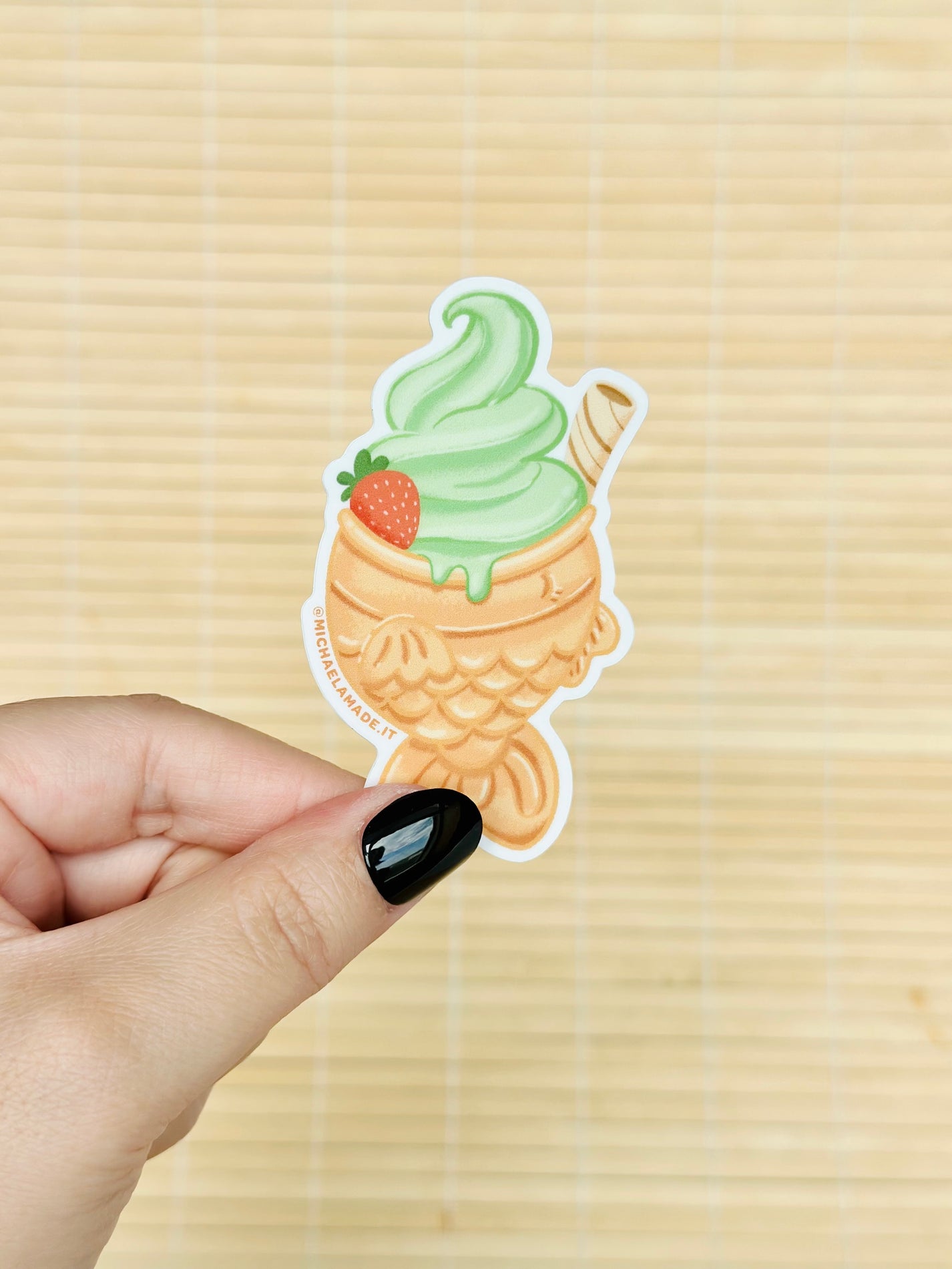 Taiyaki Sticker – Michaela Made
